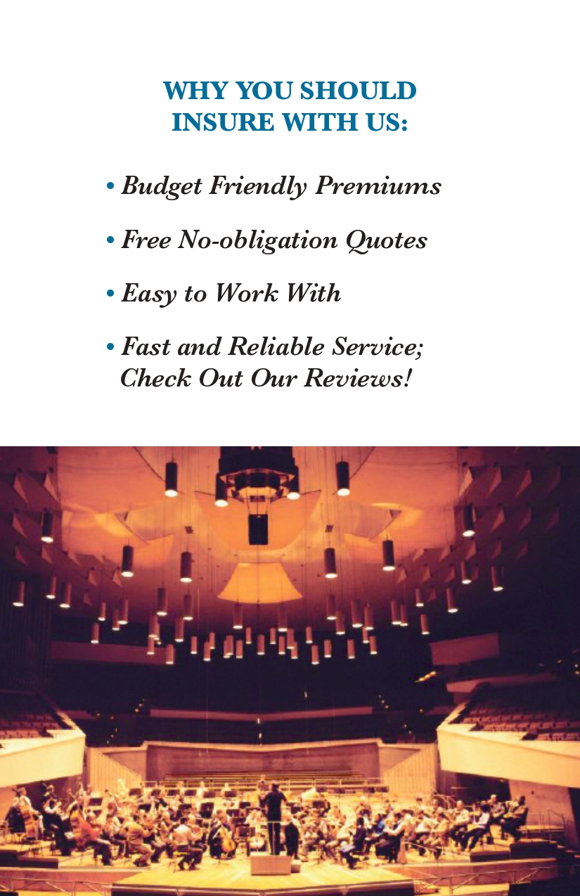 Music Insurance Brochures | Clarion Insurance Services